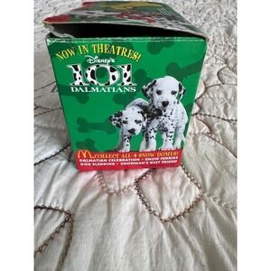 Disney | Toys | Disney 1 Dalmatians Snow Dome Mcdonalds Dog Sledding ...